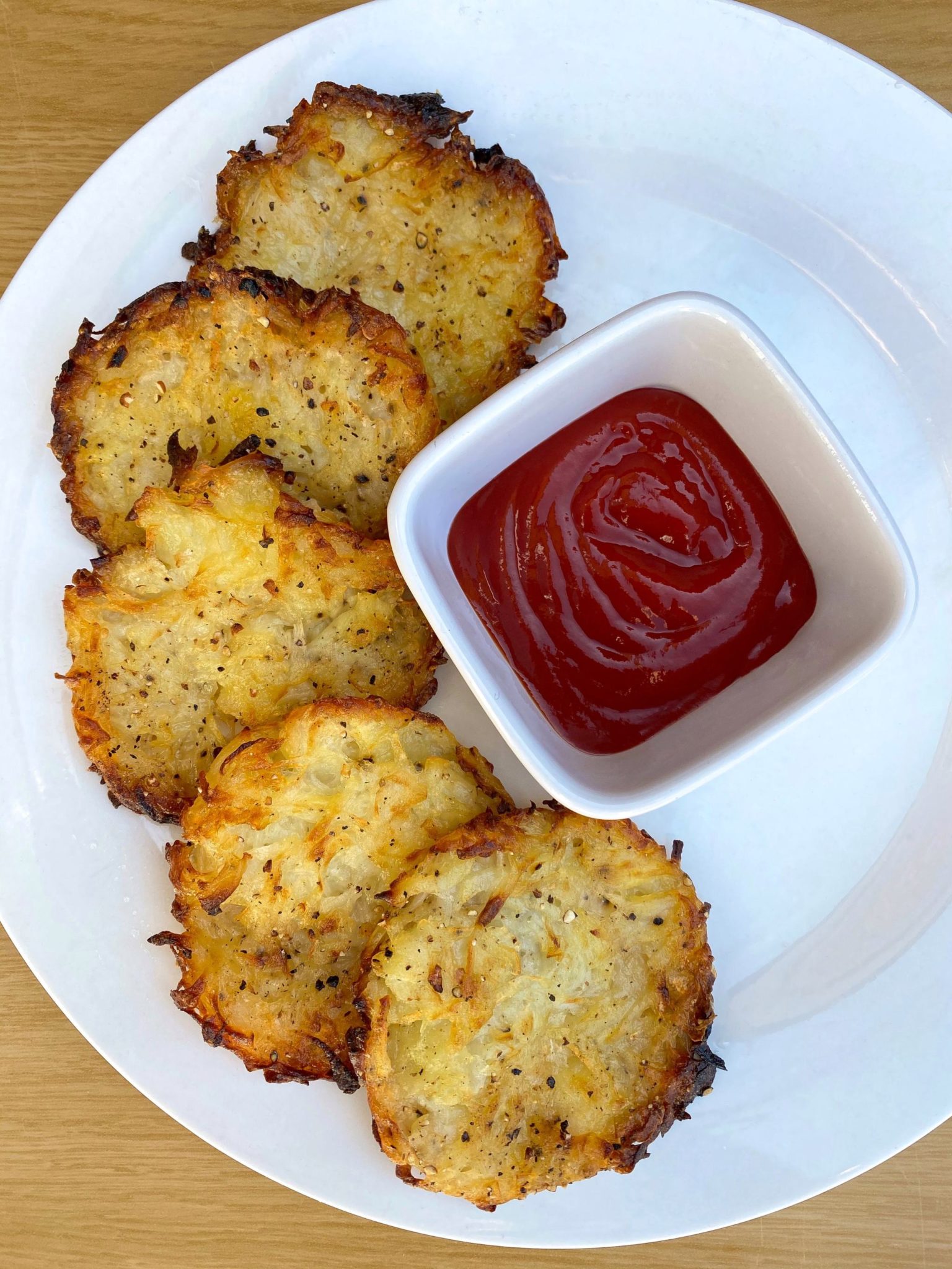 Homemade baked hash browns! (Gluten free & vegan)